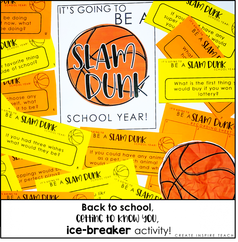 Back to School Activities for Elementary - Create Inspire Teach