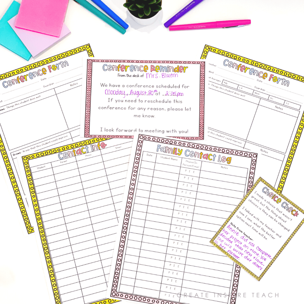 Positive Communication with Parents Made Easy - Create Inspire Teach