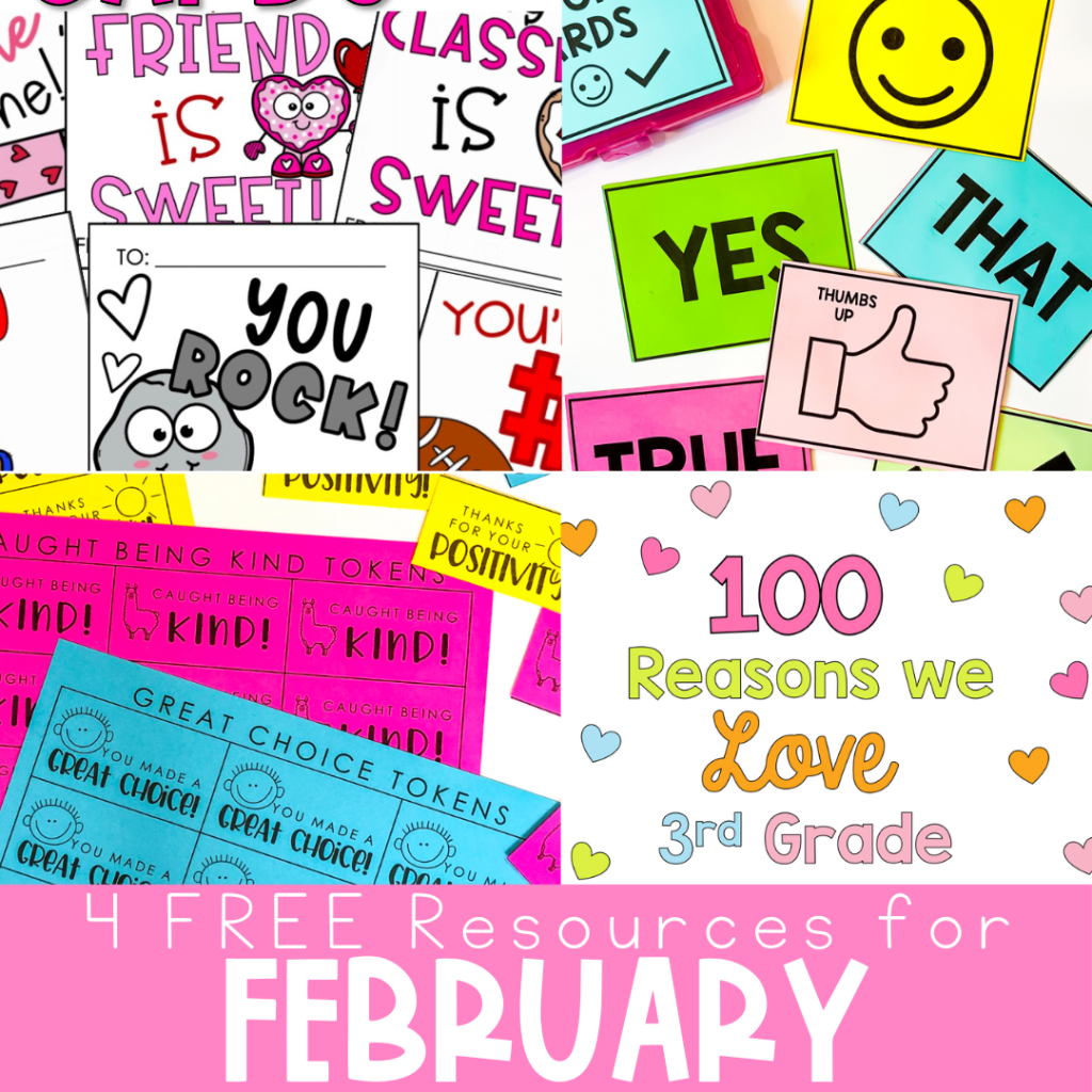 4 Free Elementary Resources for February - Create Inspire Teach