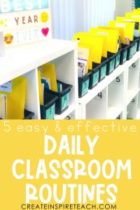 Boost Learning with Quick and Effective Daily Classroom Routines ...