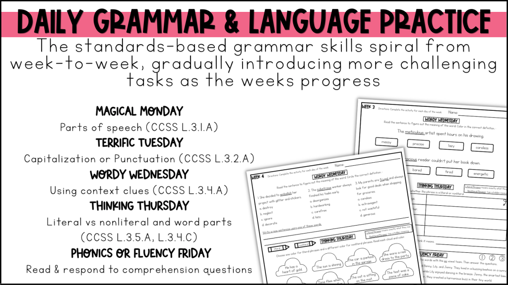 The Power of Morning Work: Using a Spiral Grammar Review in your 3rd ...